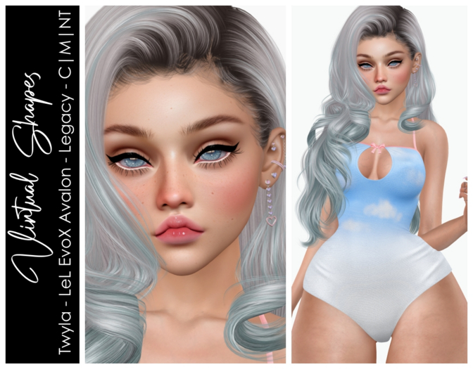Second Life Marketplace - VIRTUAL SHAPES - Twyla Shape - Avalon